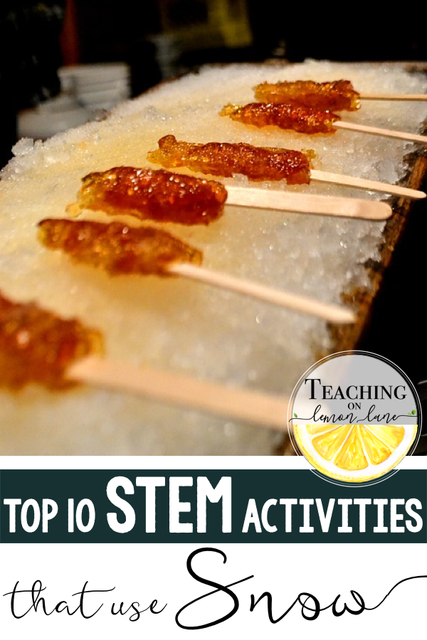 Winter STEM / STEAM Activities Using Snow