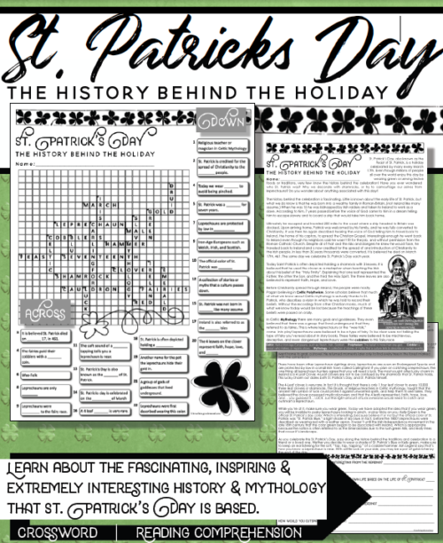 St. Patrick’s Day Activities for the Classroom