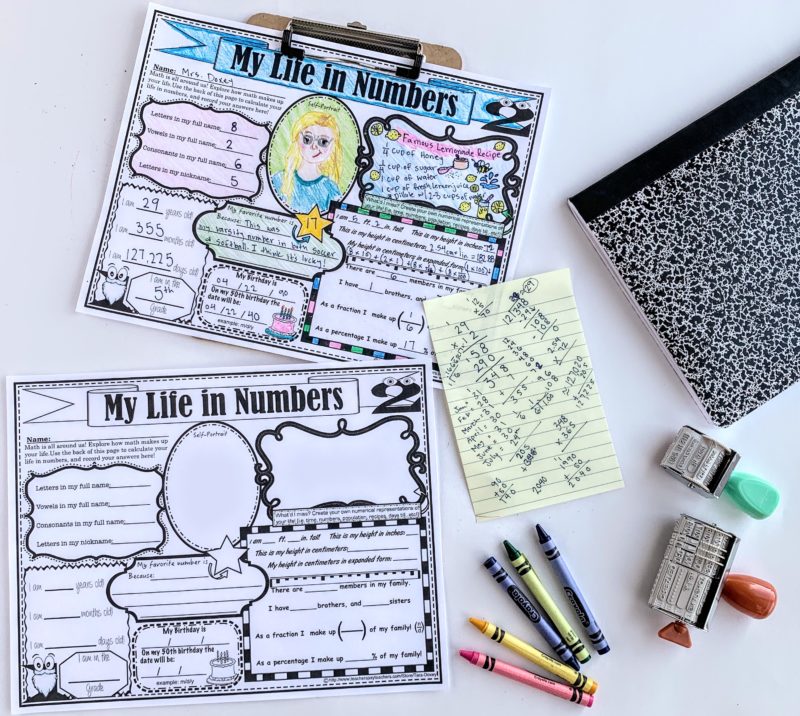 Activities, Assessments, and Ideas for The First Day of Math Class