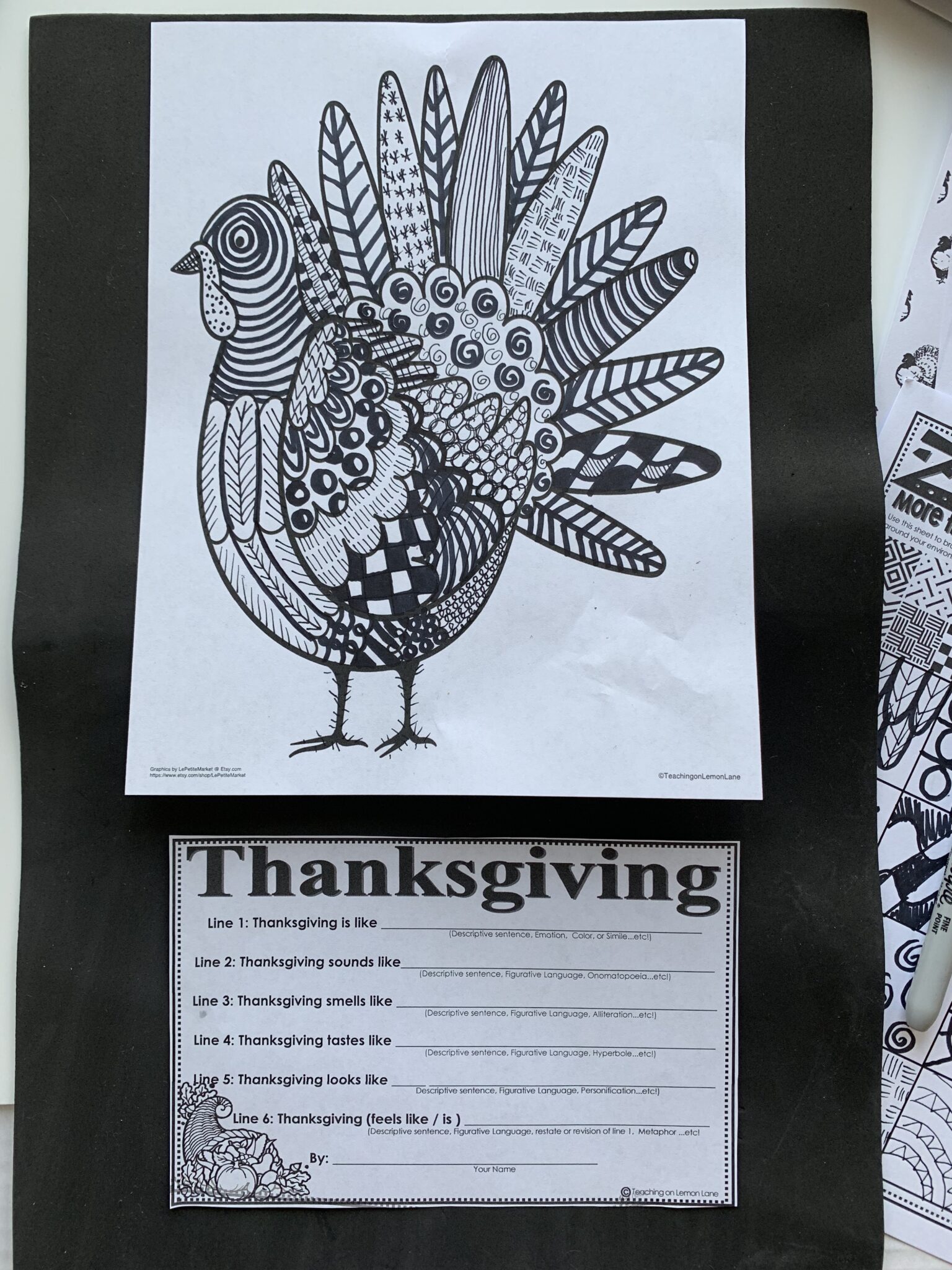 Thanksgiving Activities for Upper Elementary & Middle School Classrooms ...
