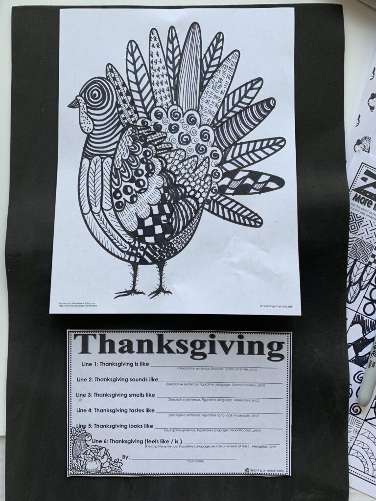Thanksgiving Activities for Upper Elementary & Middle School Classrooms ...