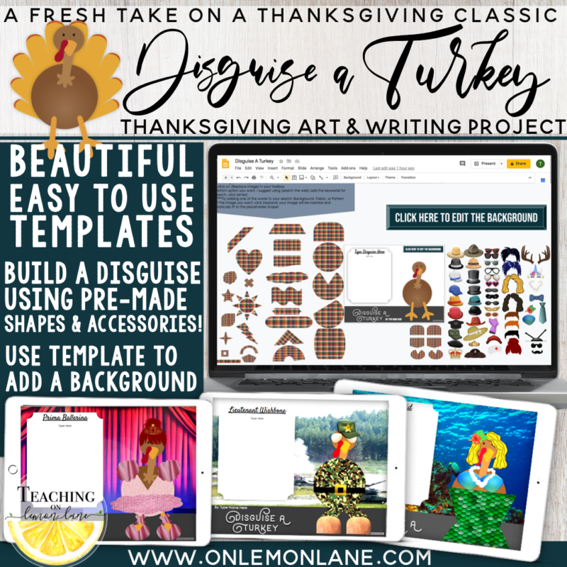 Thanksgiving Activities for Upper Elementary & Middle School Classrooms ...