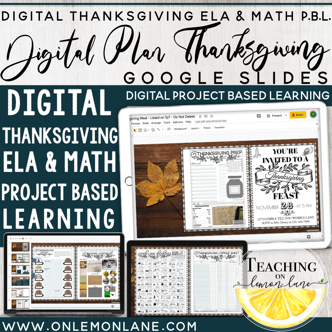 My Favorite Thanksgiving Activities for The Classroom During November ...