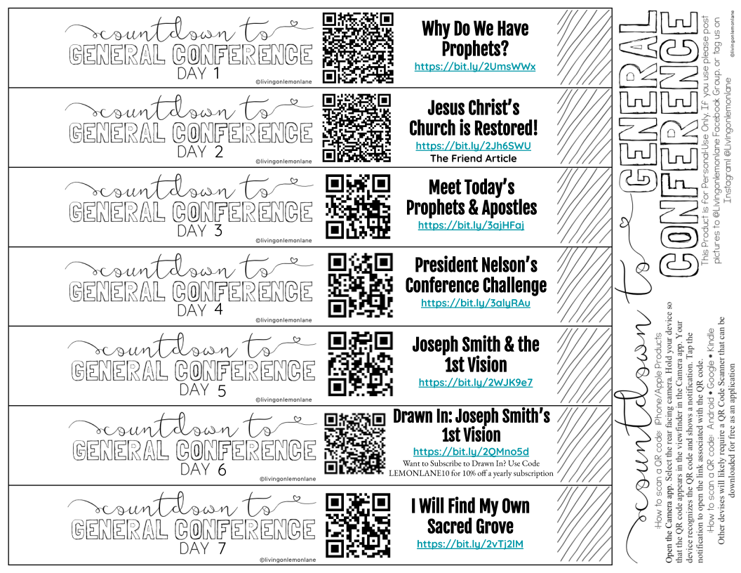 COME FOLLOW ME: WEEKLY TEACHING IDEAS & RESOURCES |Preparing for ...