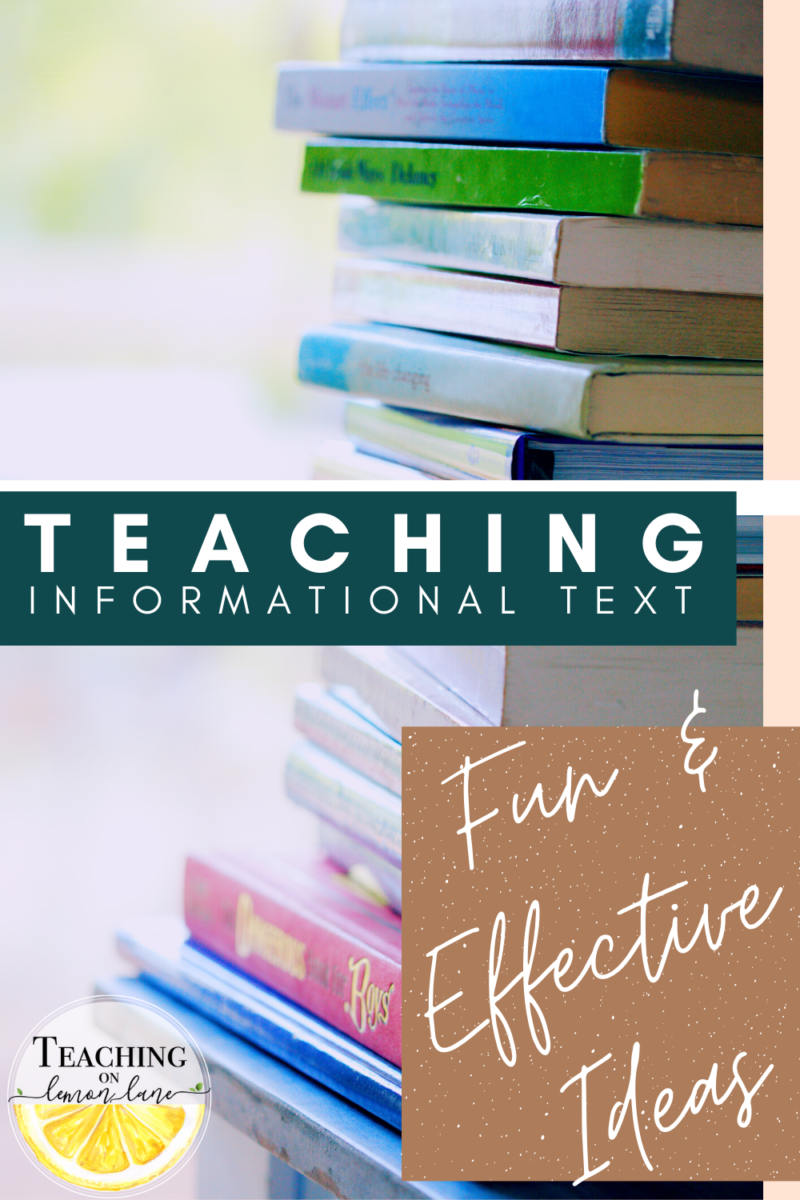 Effective & Fun Ideas for Teaching Informational Text | Non-Fiction