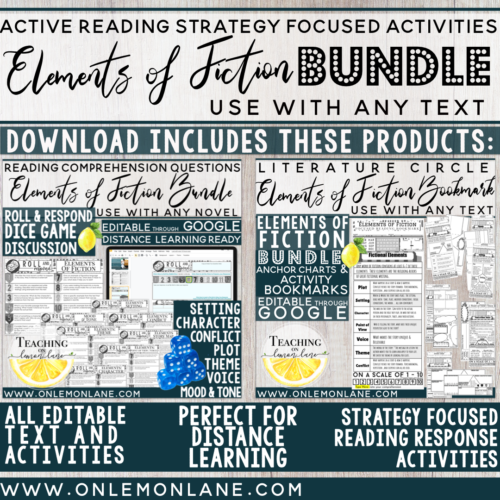 Strategy Focused Digital Reading Responses Perfect for Distance ...