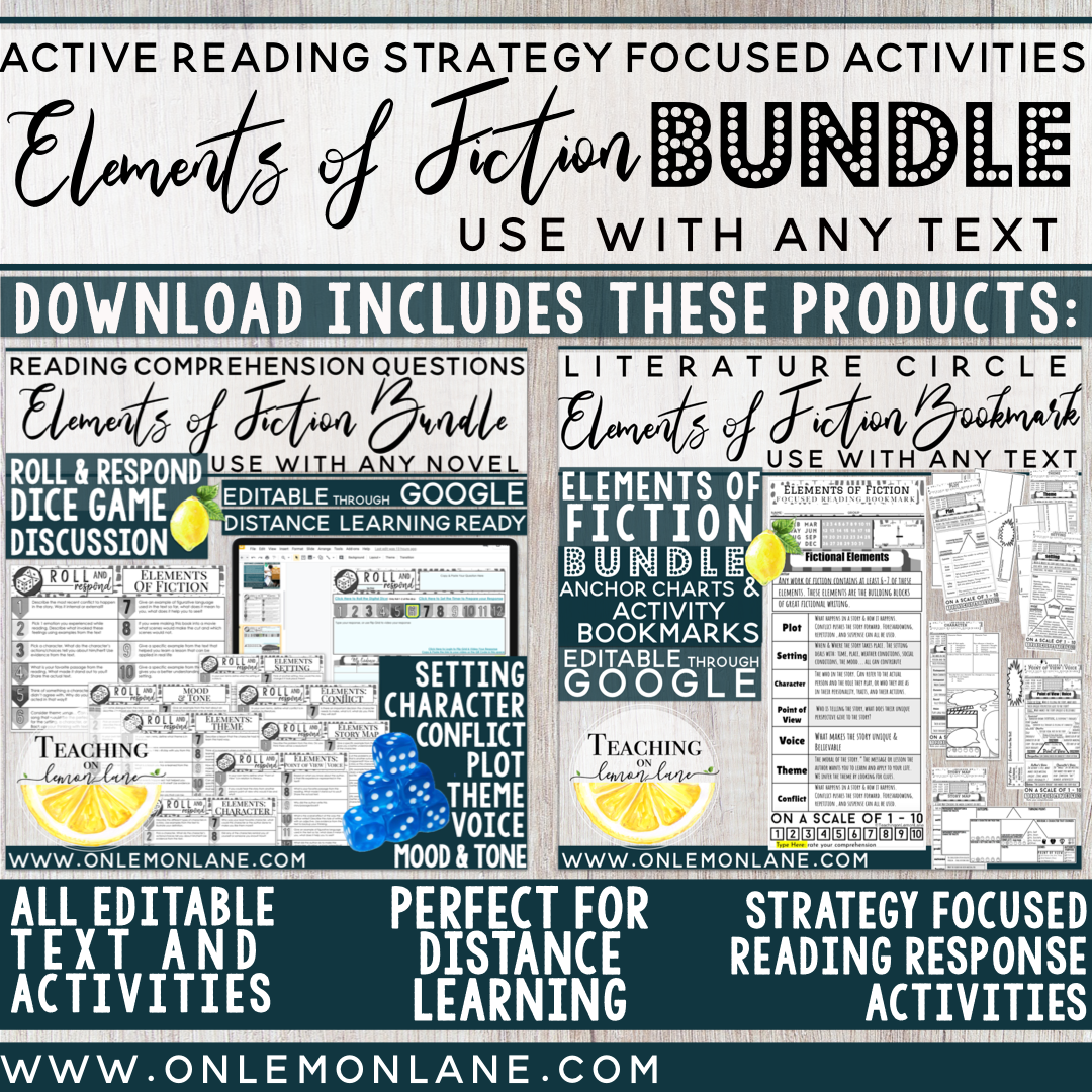 Strategy Focused Digital Reading Responses Perfect for Distance ...