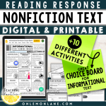 Effective & Fun Ideas for Teaching Informational Text | Non-Fiction