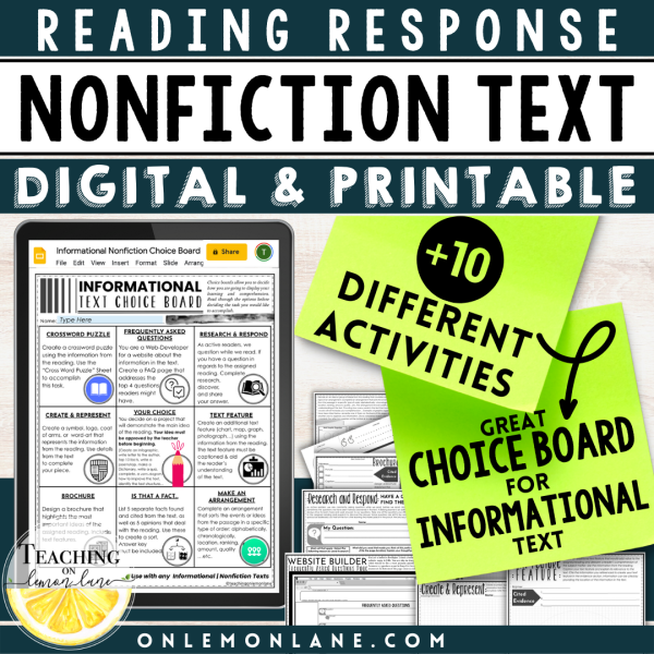 Effective & Fun Ideas for Teaching Informational Text | Non-Fiction