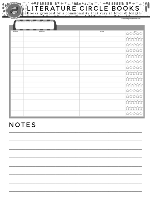 How to Set Up Literature Circles in the Upper Grade Classroom