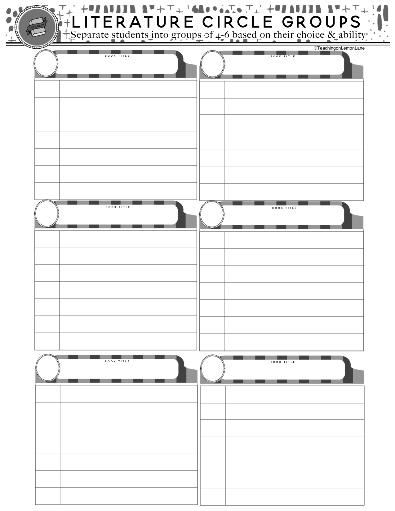 How to Set Up Literature Circles in the Upper Grade Classroom