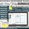 Strategy Focused Digital Reading Responses Perfect for Distance ...
