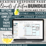 Strategy Focused Digital Reading Responses Perfect for Distance ...