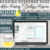 Strategy Focused Digital Reading Responses Perfect for Distance ...