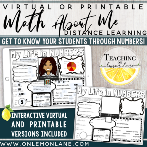 Favorite Activities for the First Day of Math in Middle School, Upper ...