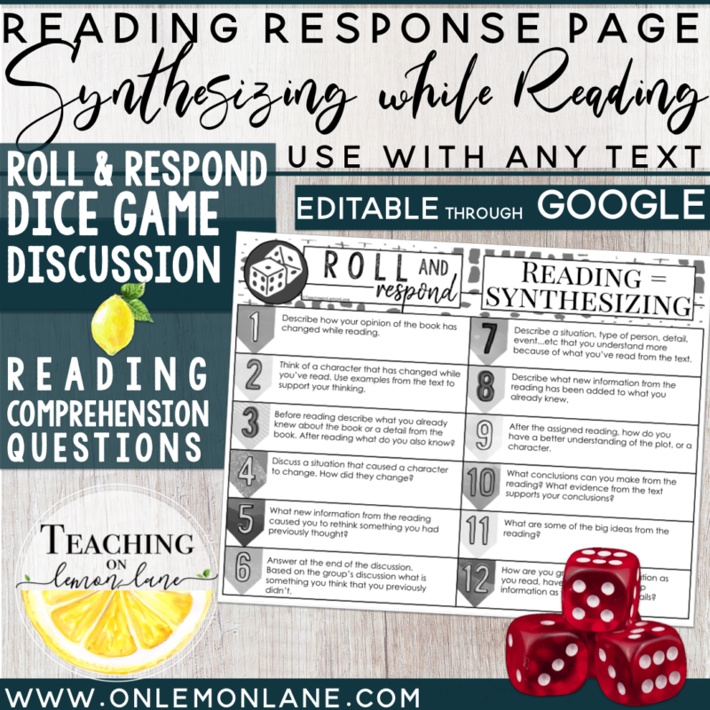 Synthesizing Reading Comprehension Questions for Any Book Editable Google