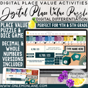 My Favorite Activities for Effectively Teaching Place Value