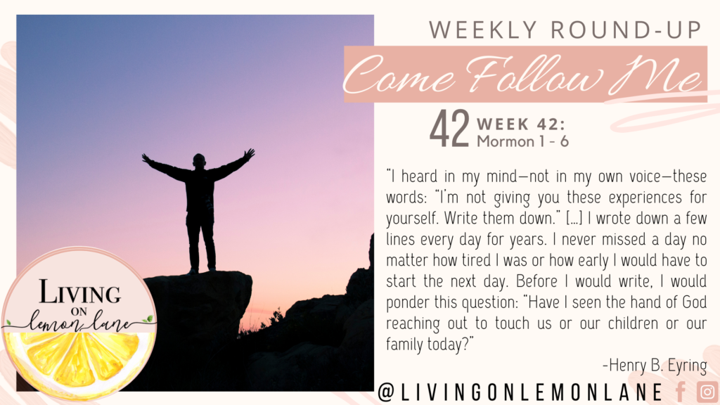 COME FOLLOW ME: BOOK OF MORMON-TEACHING IDEAS & RESOURCES | Mormon 1 – 6