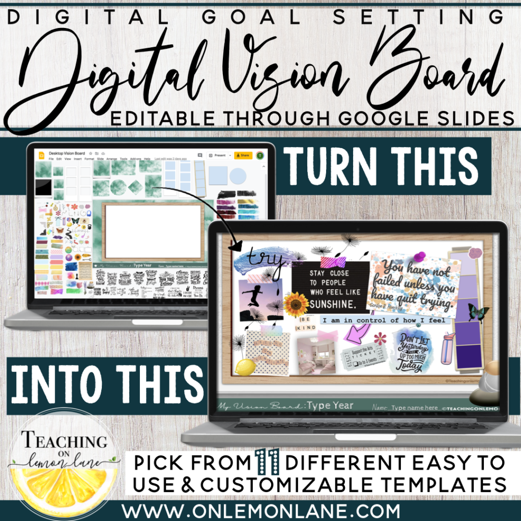Digital Vision Board Bundle