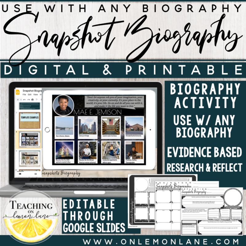 My Favorite Resources for Biography Research & Writing Projects