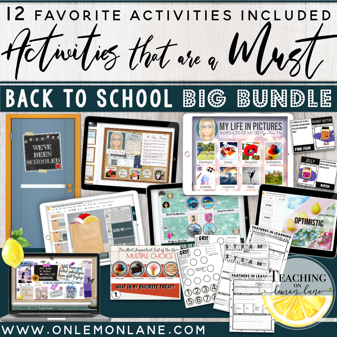Back to School Activities That Are A MUST On Lemon Lane