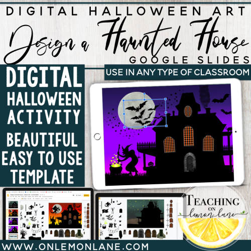 design a haunted house cover